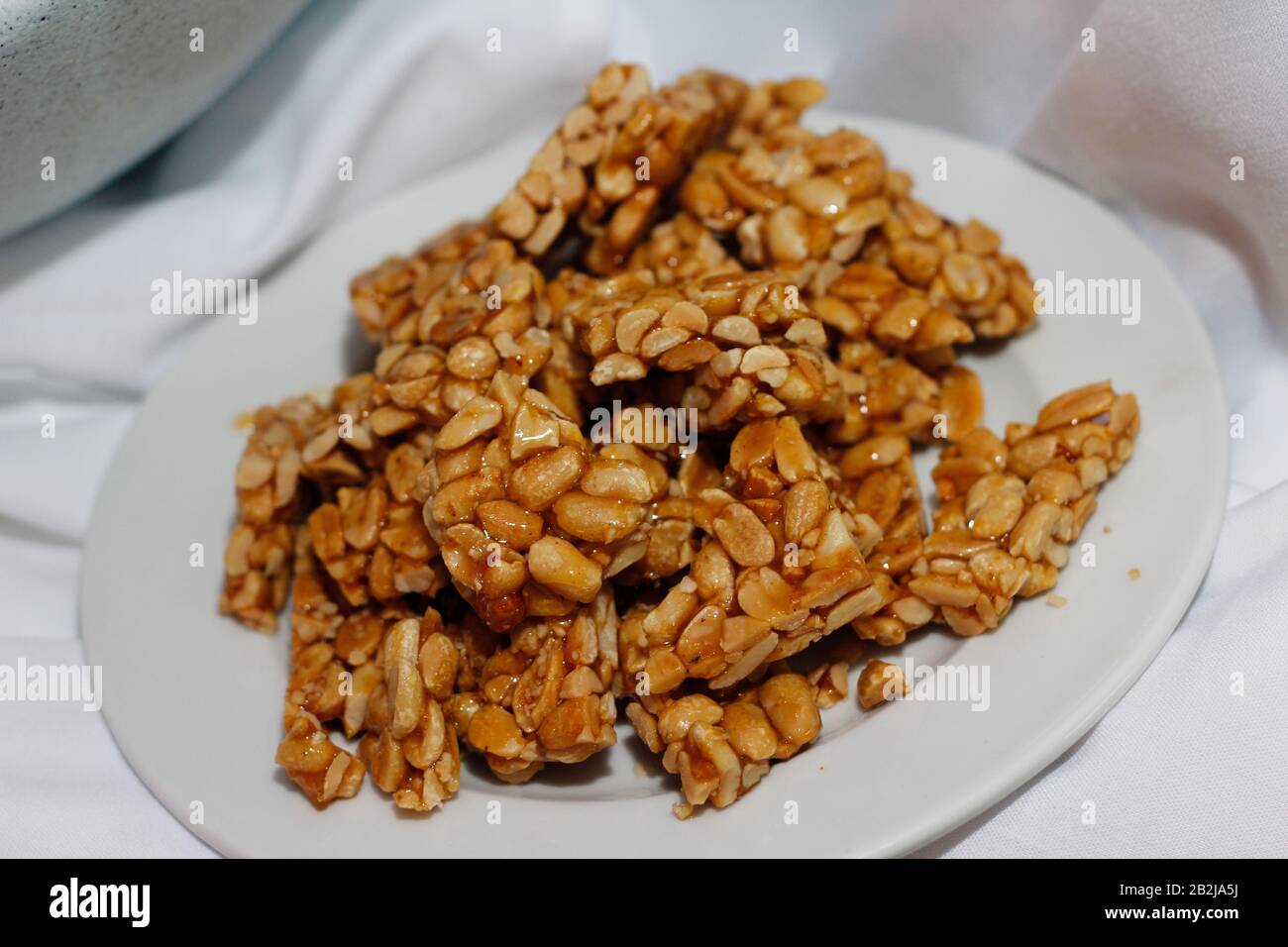 Snacks and tasty morsels in a buffet Stock Photo - Alamy