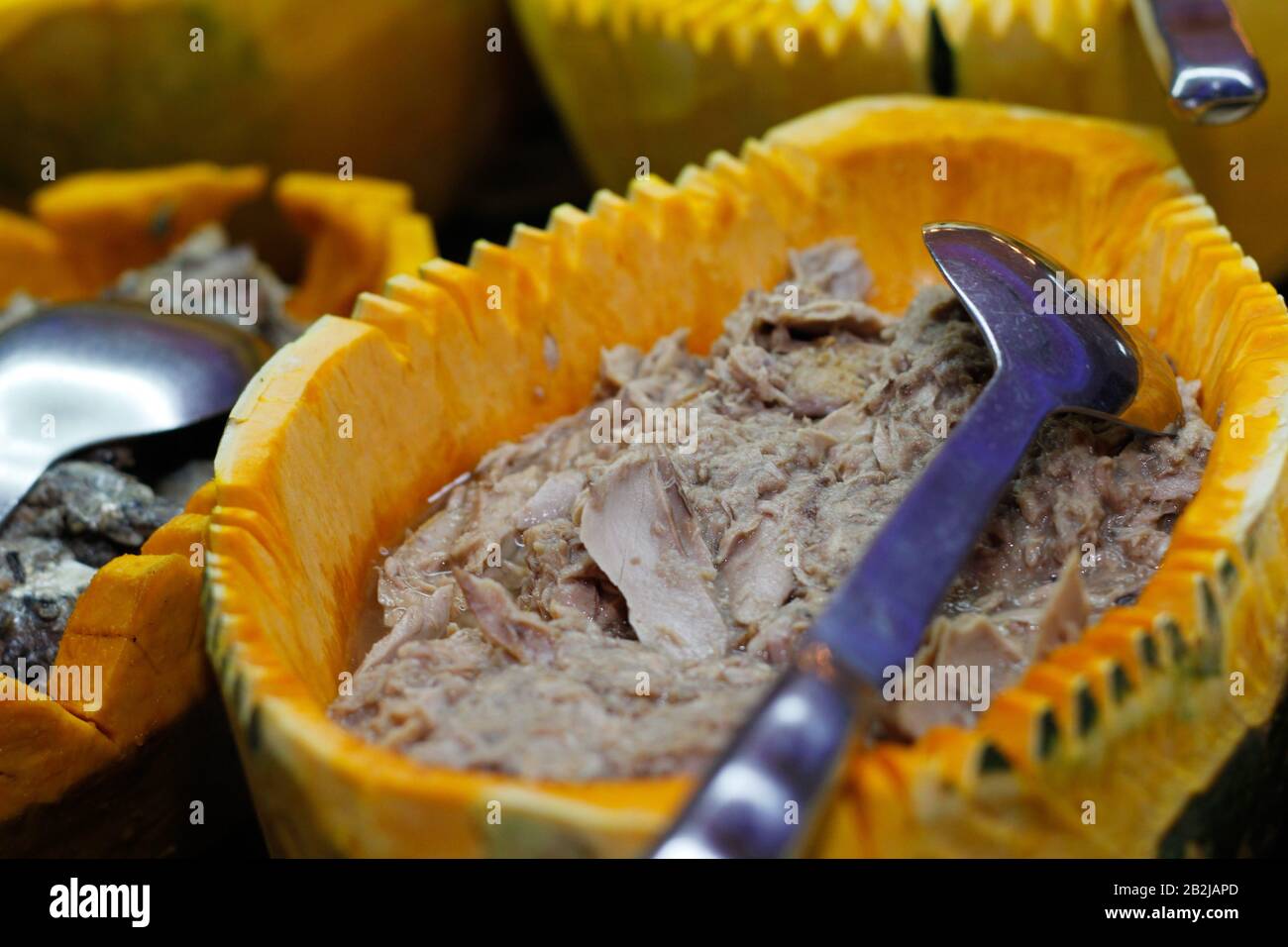 Snacks and tasty morsels in a buffet Stock Photo - Alamy