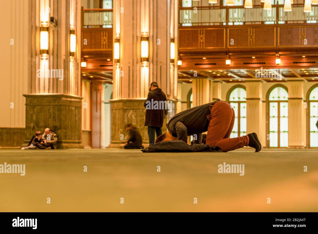 Prostration in prayer hi-res stock photography and images - Alamy