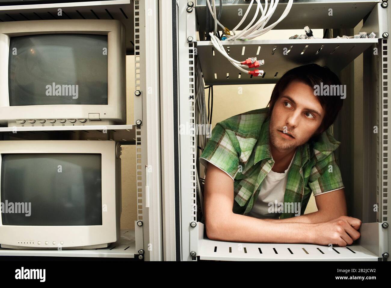 Computer technician africa hi-res stock photography and images - Alamy