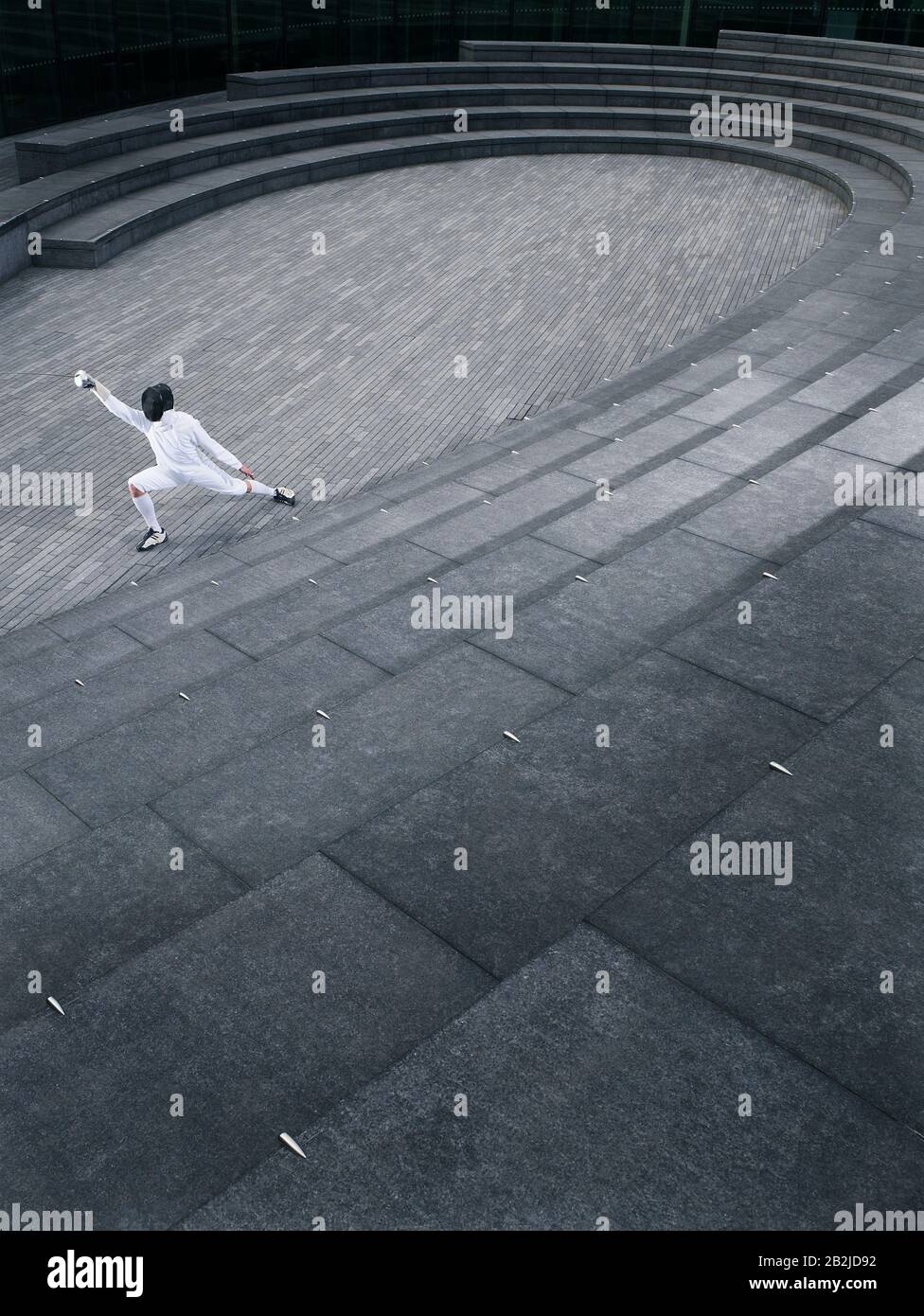 Sunken amphitheatre the scoop hi-res stock photography and images - Alamy