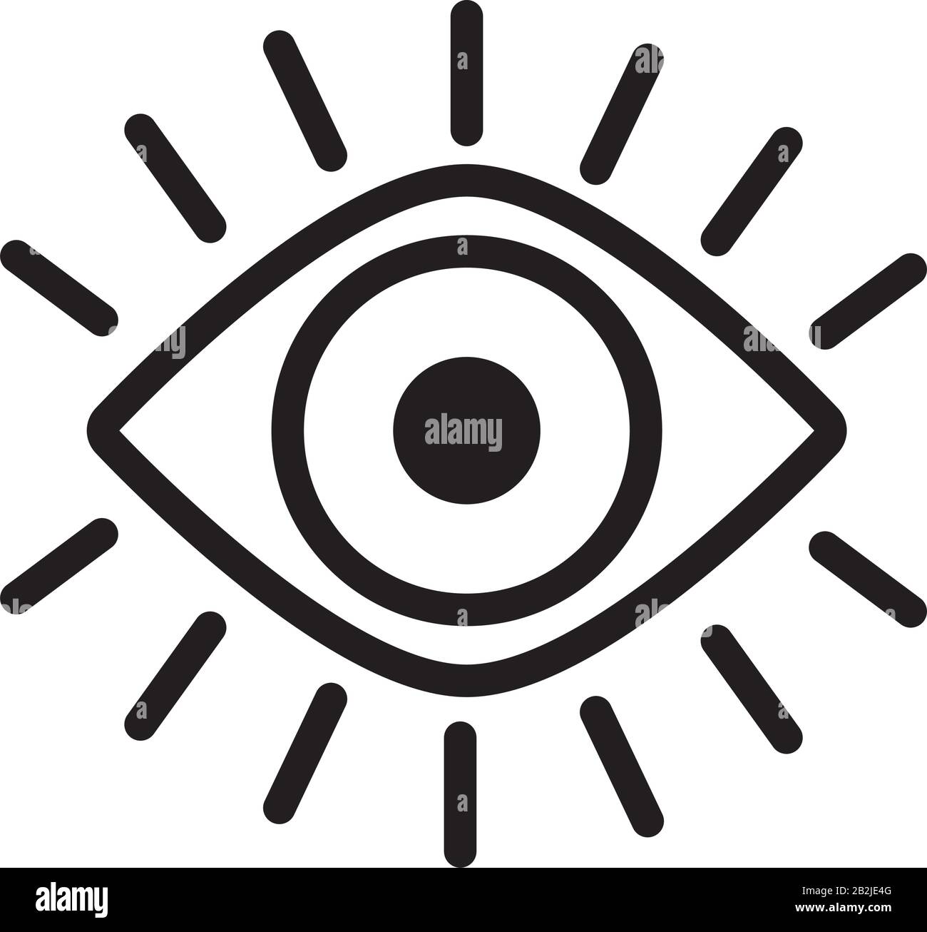 Human eye anatomy scientific Black and White Stock Photos & Images - Alamy