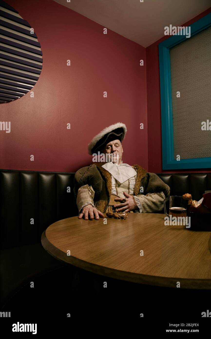 Henry viii dinner hi-res stock photography and images - Alamy