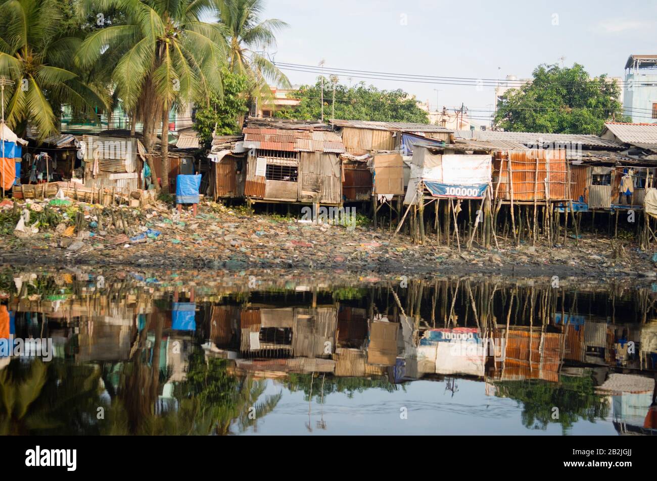 Shanty town mekong river hi-res stock photography and images - Alamy