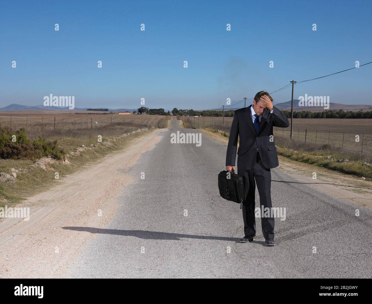 Man running in suit with fear hi-res stock photography and images - Alamy