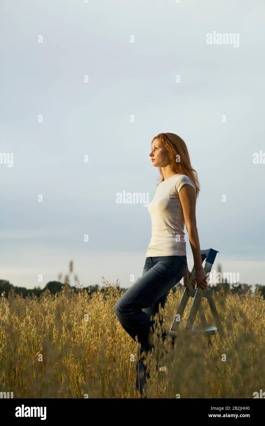 Quirky ladder hi-res stock photography and images - Alamy