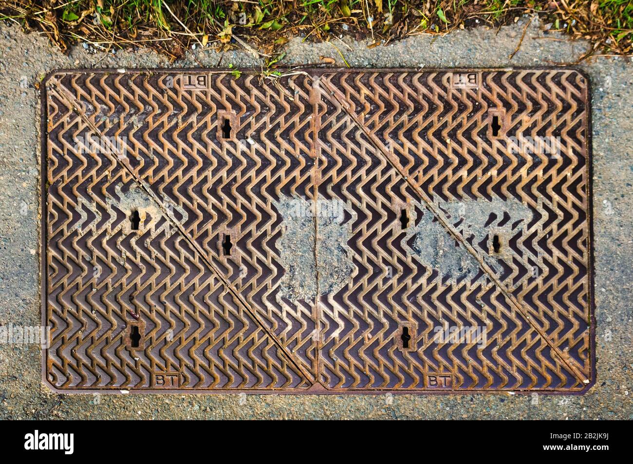 Bt manhole hi-res stock photography and images - Alamy