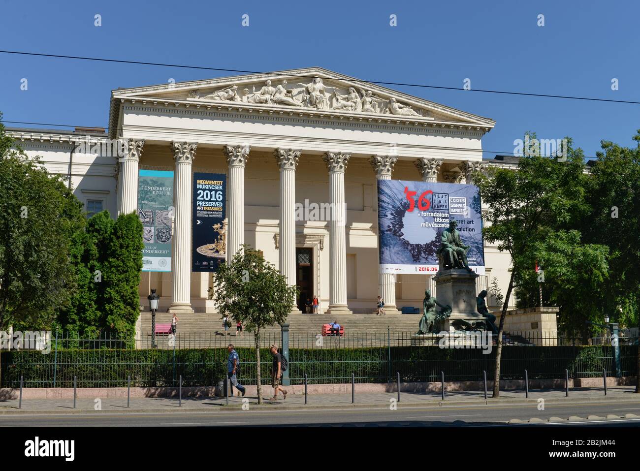 Nationalmuseum, Budapest, Ungarn Stock Photo - Alamy
