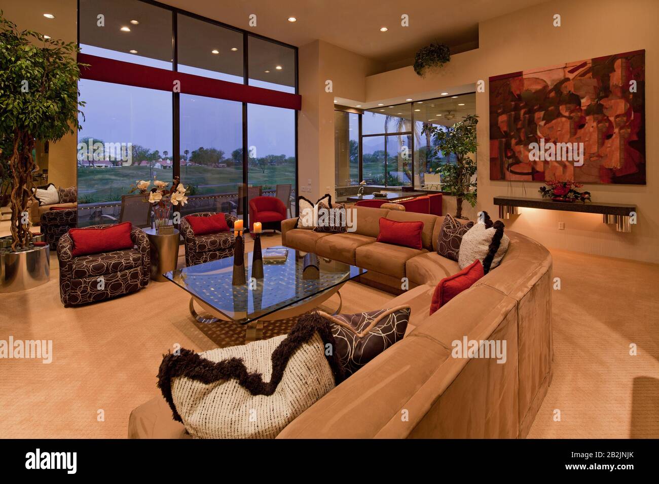 Living room interior of luxury manor house Stock Photo - Alamy