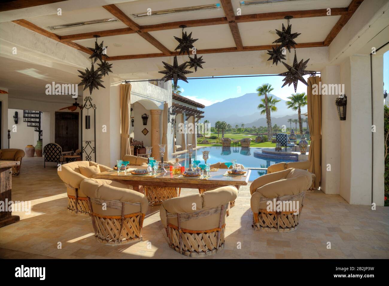 Modern showcase interior of mansion Stock Photo - Alamy