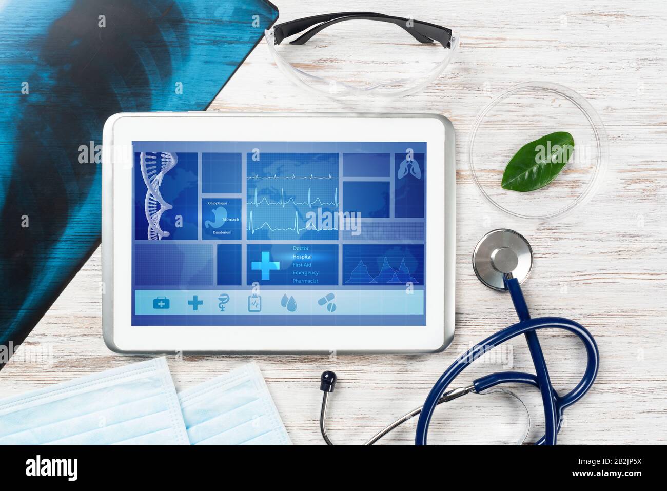 Laboratory result of patient examination Stock Photo - Alamy