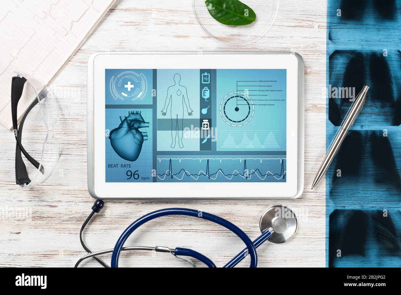 Medical diagnostics in modern hospital Stock Photo - Alamy