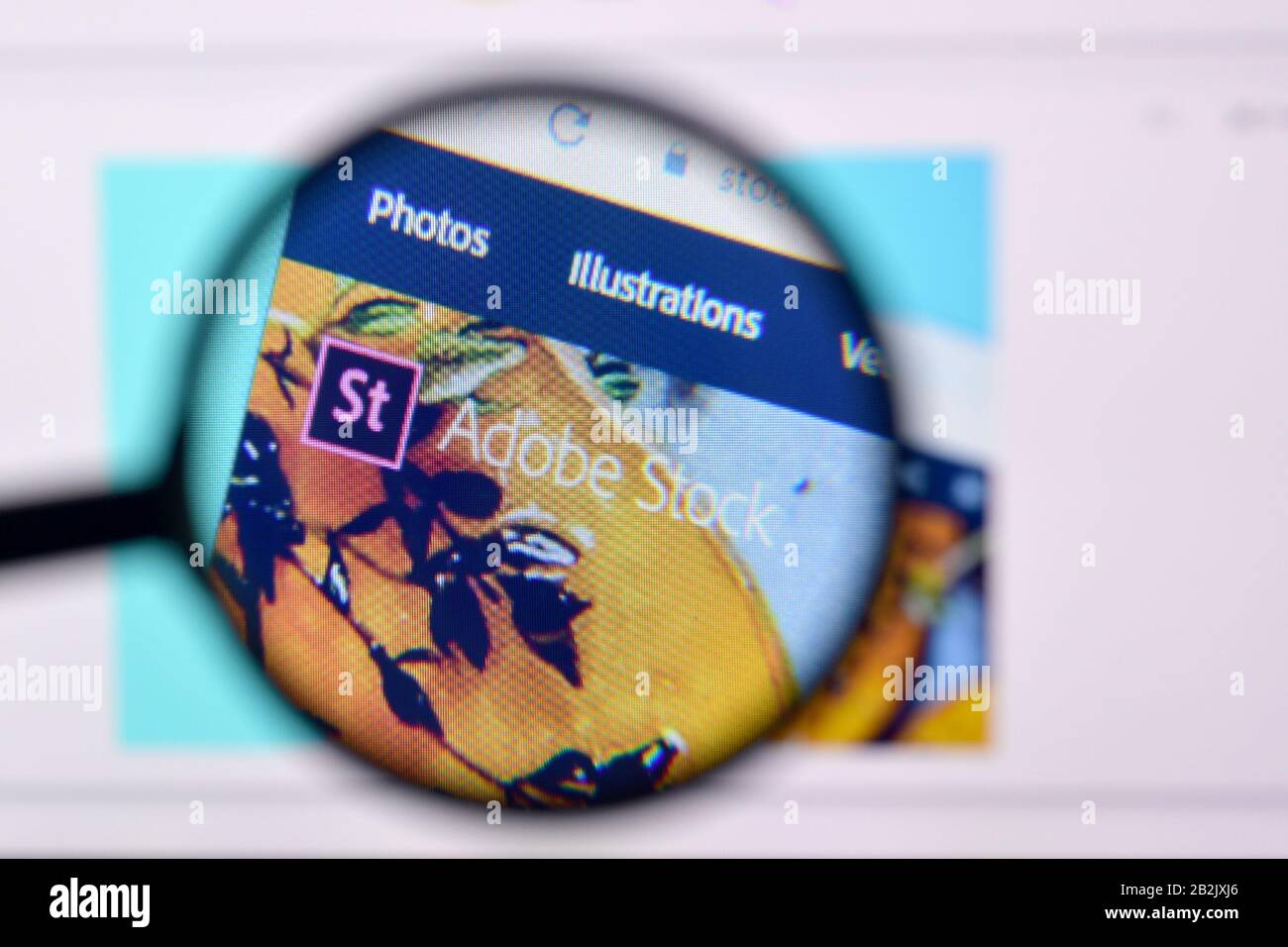 Adobe Stock Logo High Resolution Stock Photography and Images - Alamy