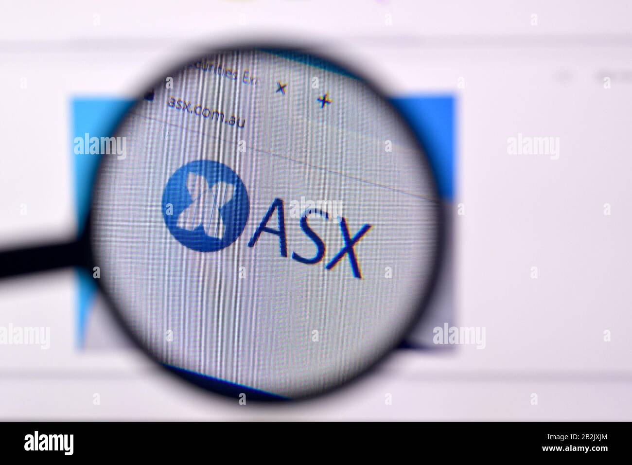 Asx logo hi-res stock photography and images - Alamy