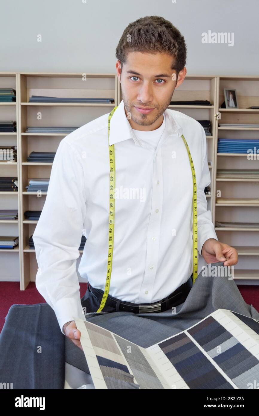 Tailors samples hi-res stock photography and images - Alamy