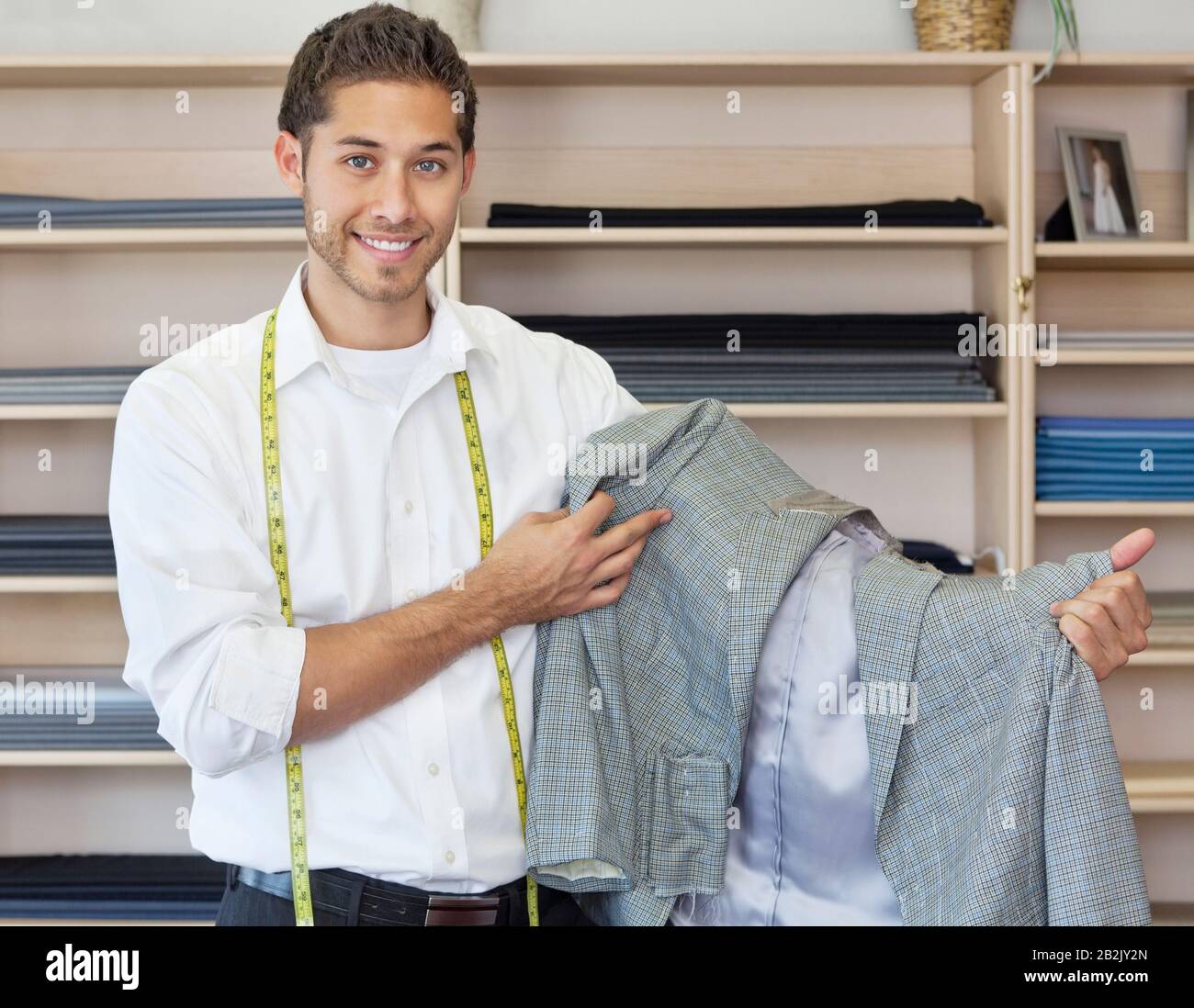 Custom made suits hi-res stock photography and images - Alamy