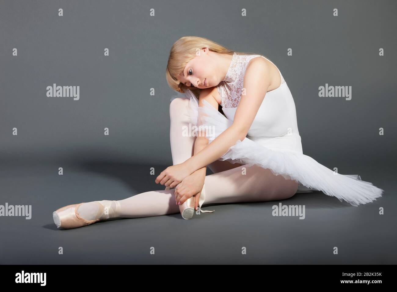 Upset young female ballet hi-res stock photography and images - Alamy