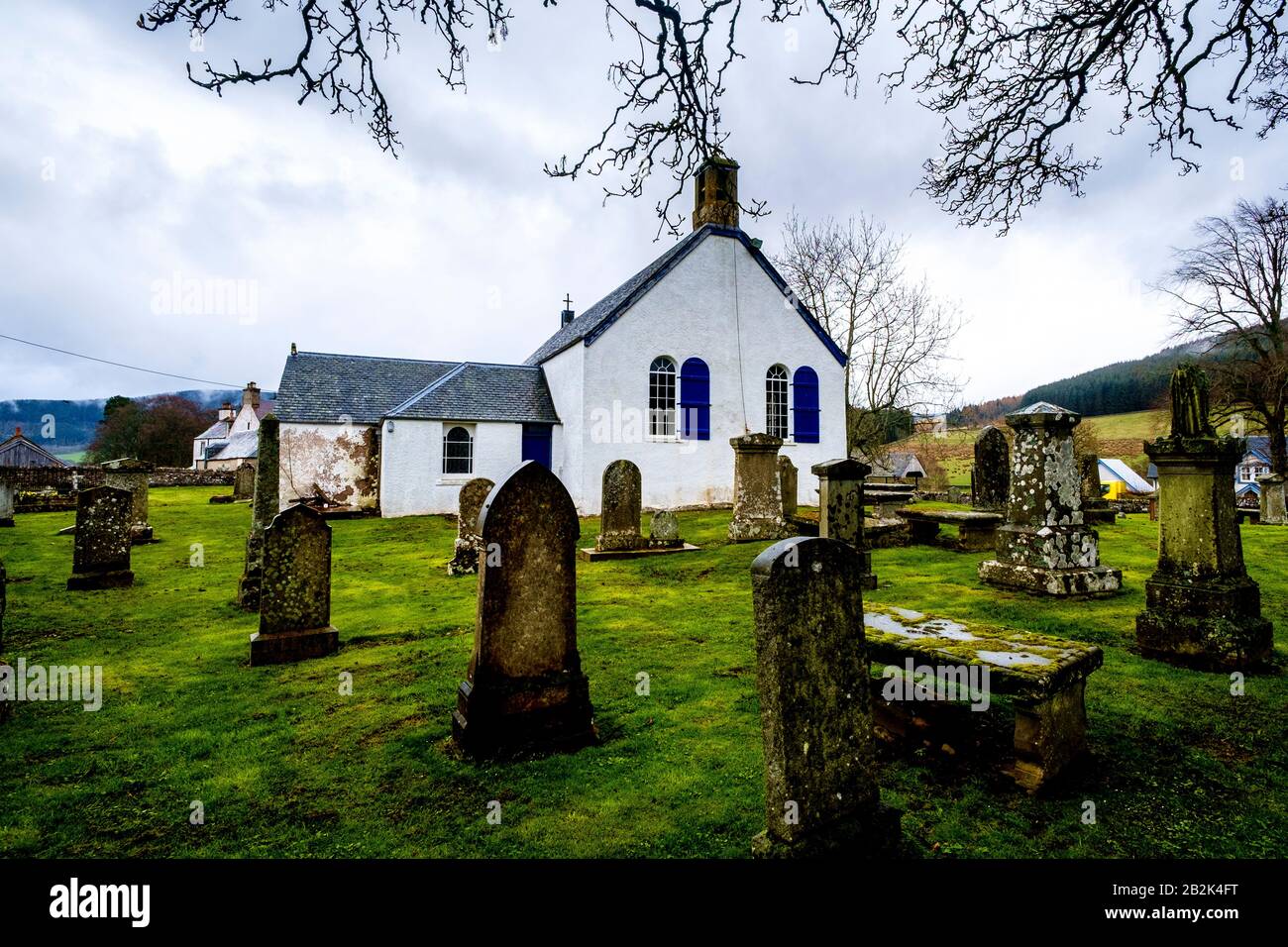 Traquair Kirk, Scottish Borders, Scotland Stock Photo - Alamy