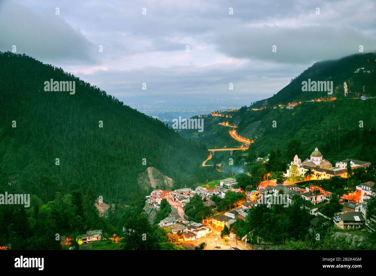 The guápulo church and convent quito hi-res stock photography and ...