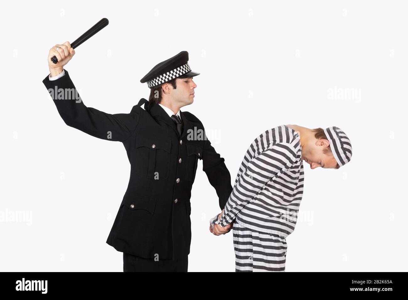 Prison uniform stripes Cut Out Stock Images & Pictures - Alamy