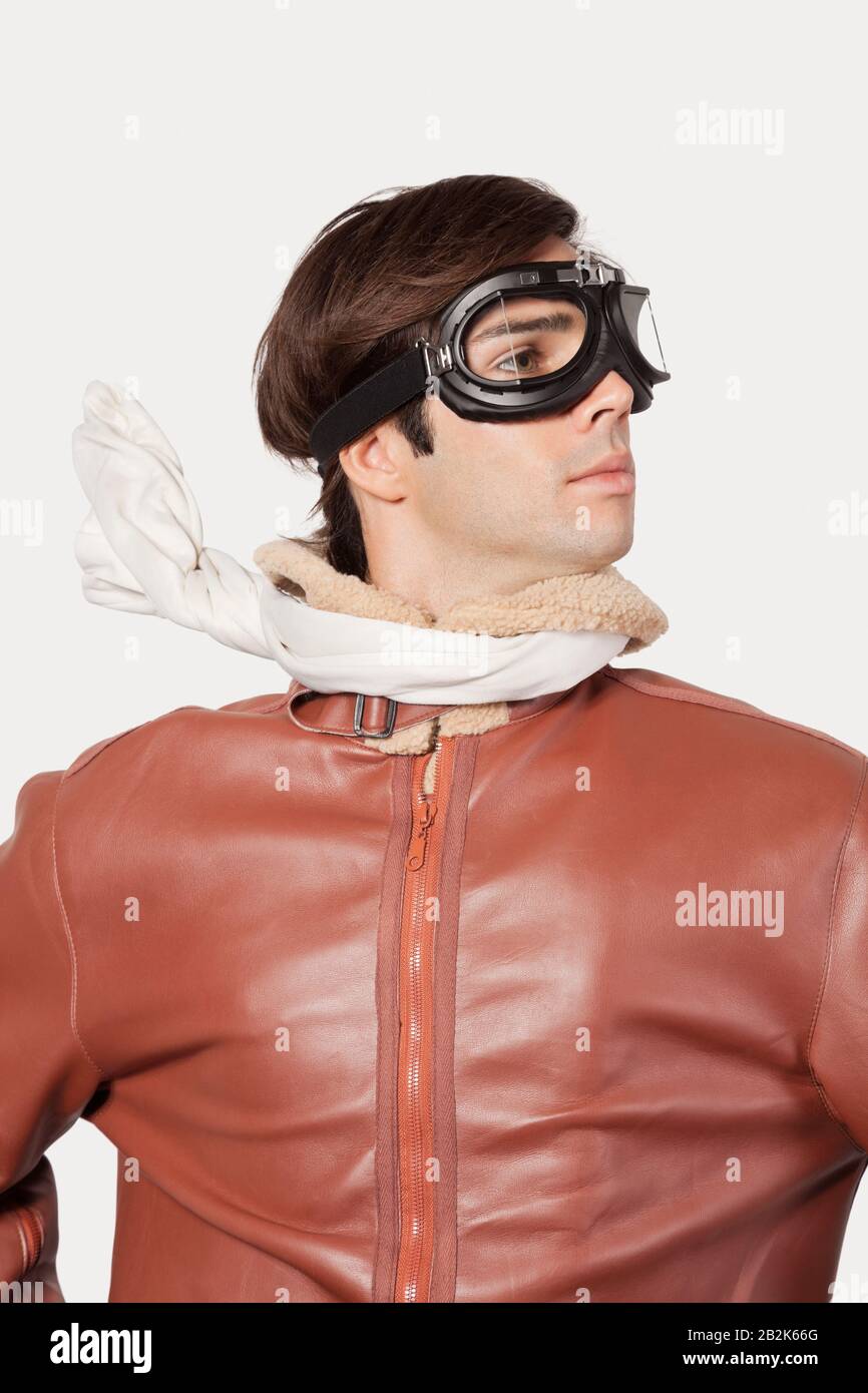 Pilot costume hi-res stock photography and images - Alamy