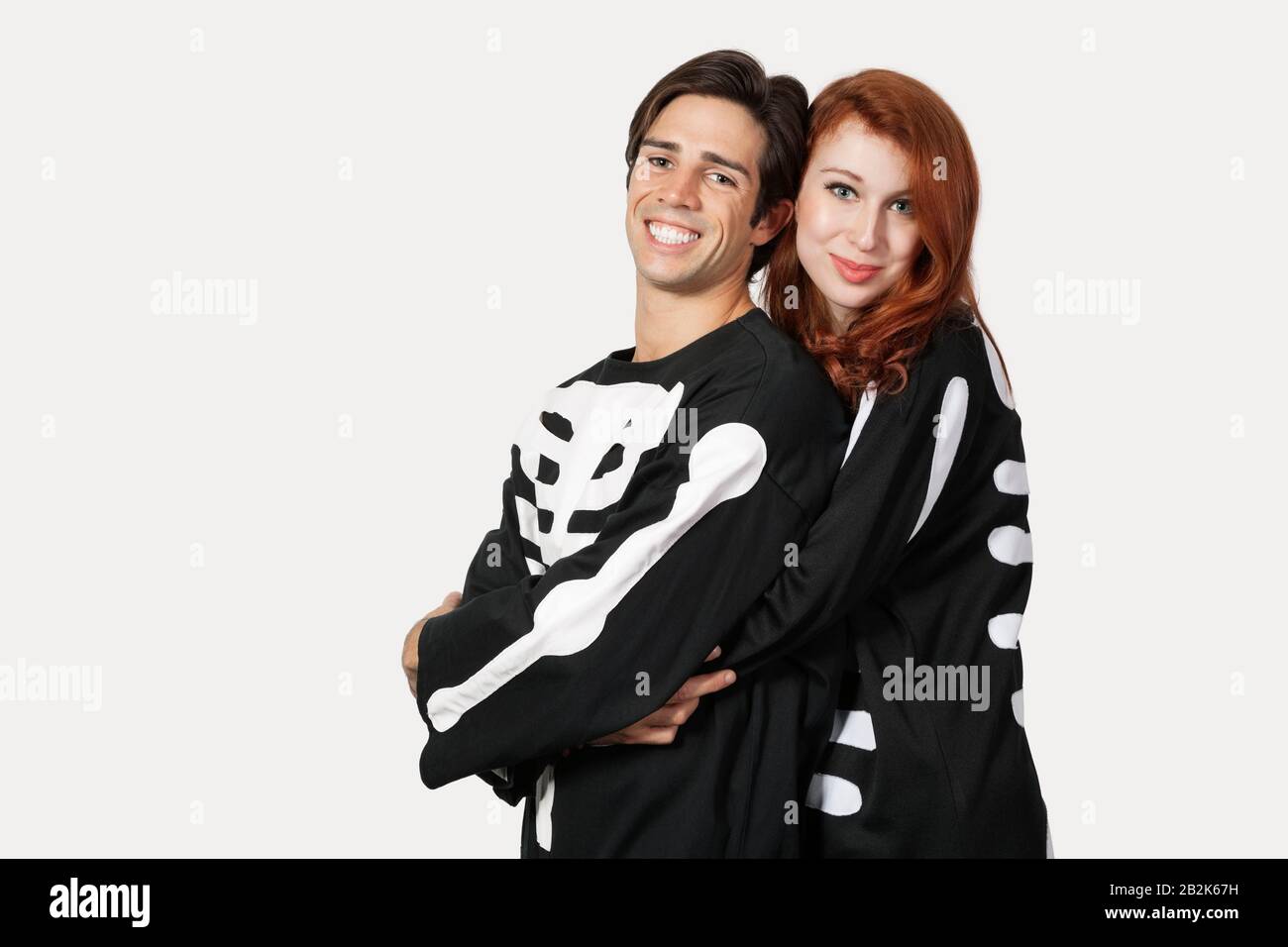 Skeleton hugging hi-res stock photography and images - Alamy