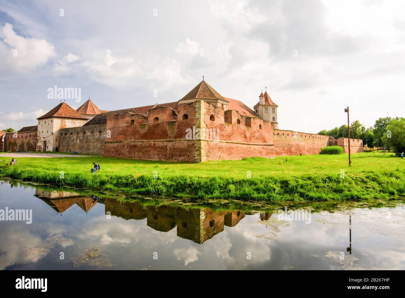 The Most Important Attraction Points In The Fagaras City Stock Photo ...
