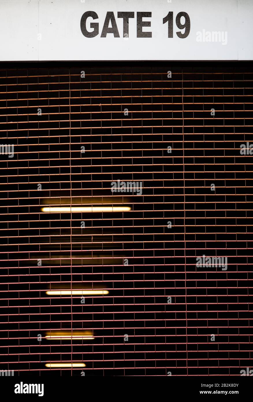 Ceiling of a gate hi-res stock photography and images - Alamy