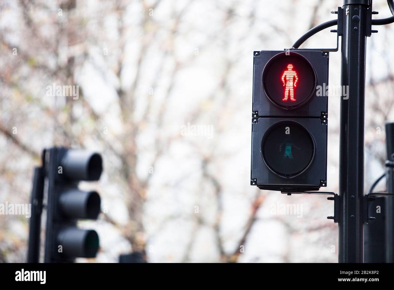 Green red light Stock Photo - Alamy