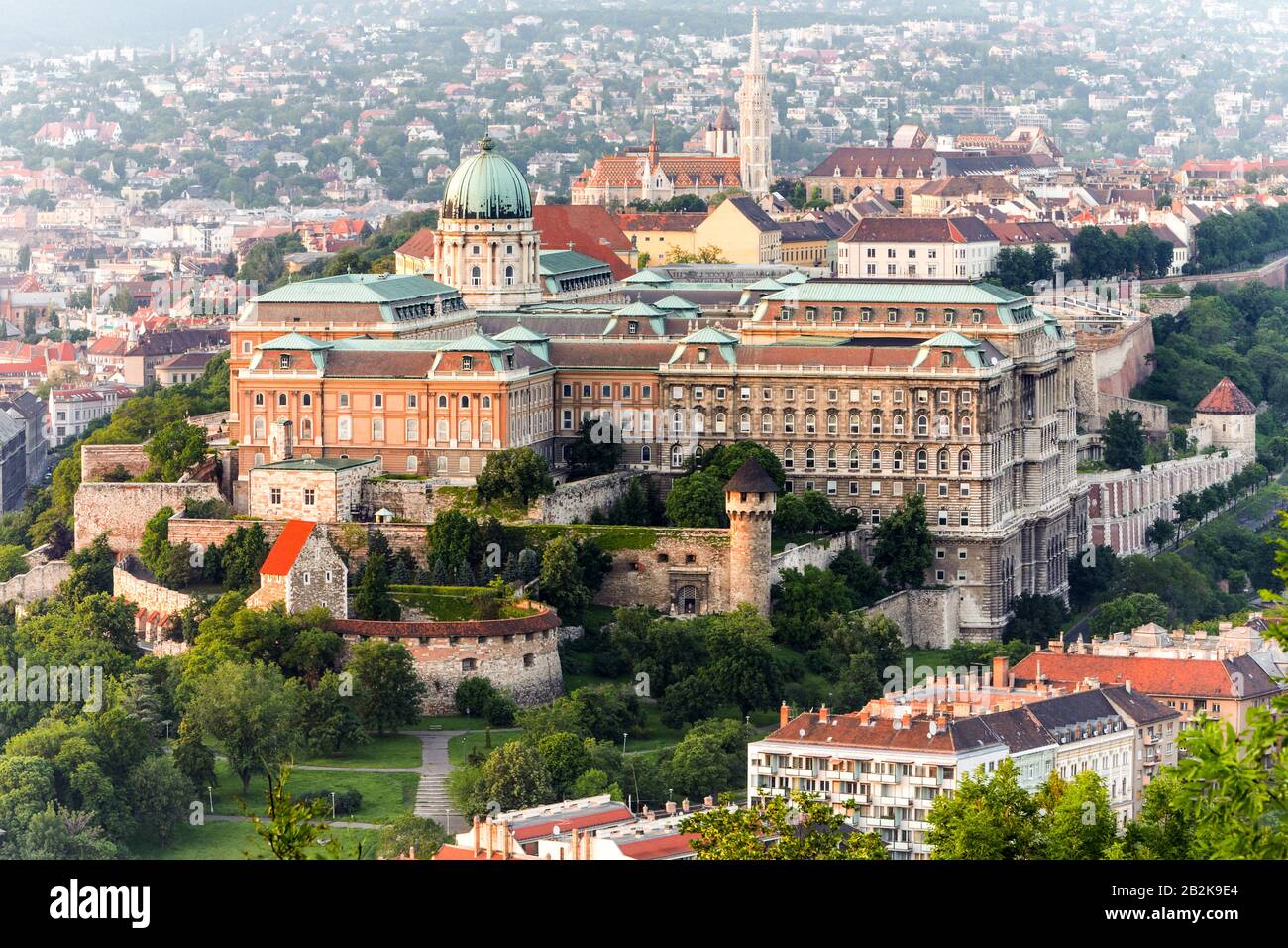 Buda Castle Is The Historical Castle Complex Of The Hungarian Kings In ...