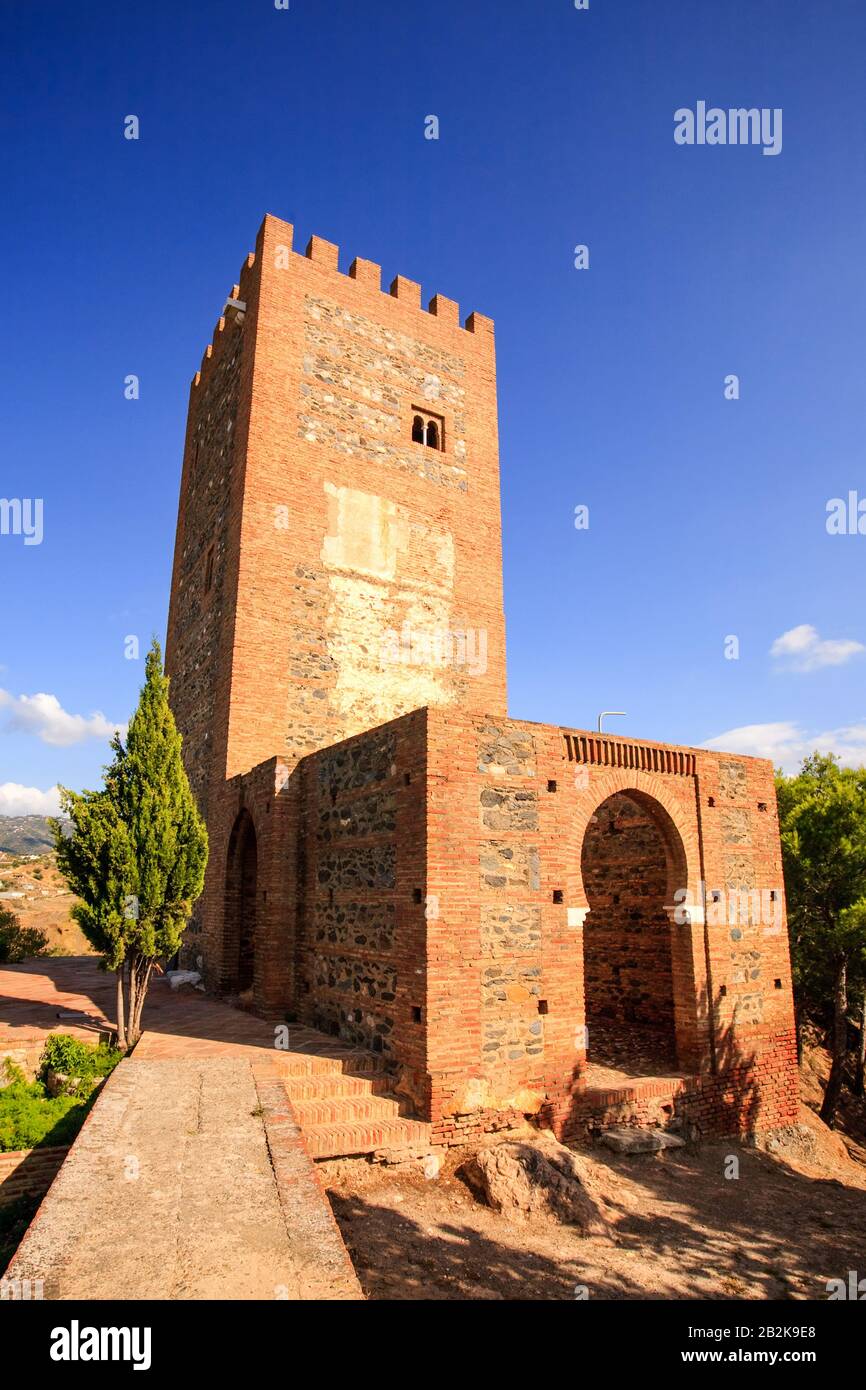 Medieval Observatory In Velez Malaga County In South Of Spain Built In ...