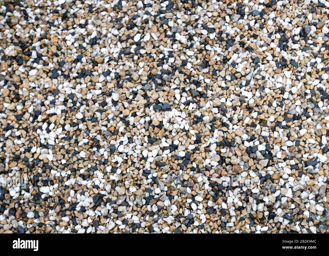 Mixture of different pebbles Stock Photo - Alamy