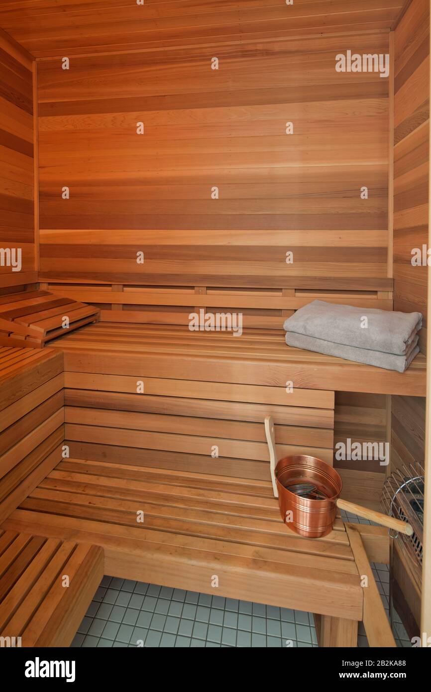 Sauna facility hi-res stock photography and images - Alamy
