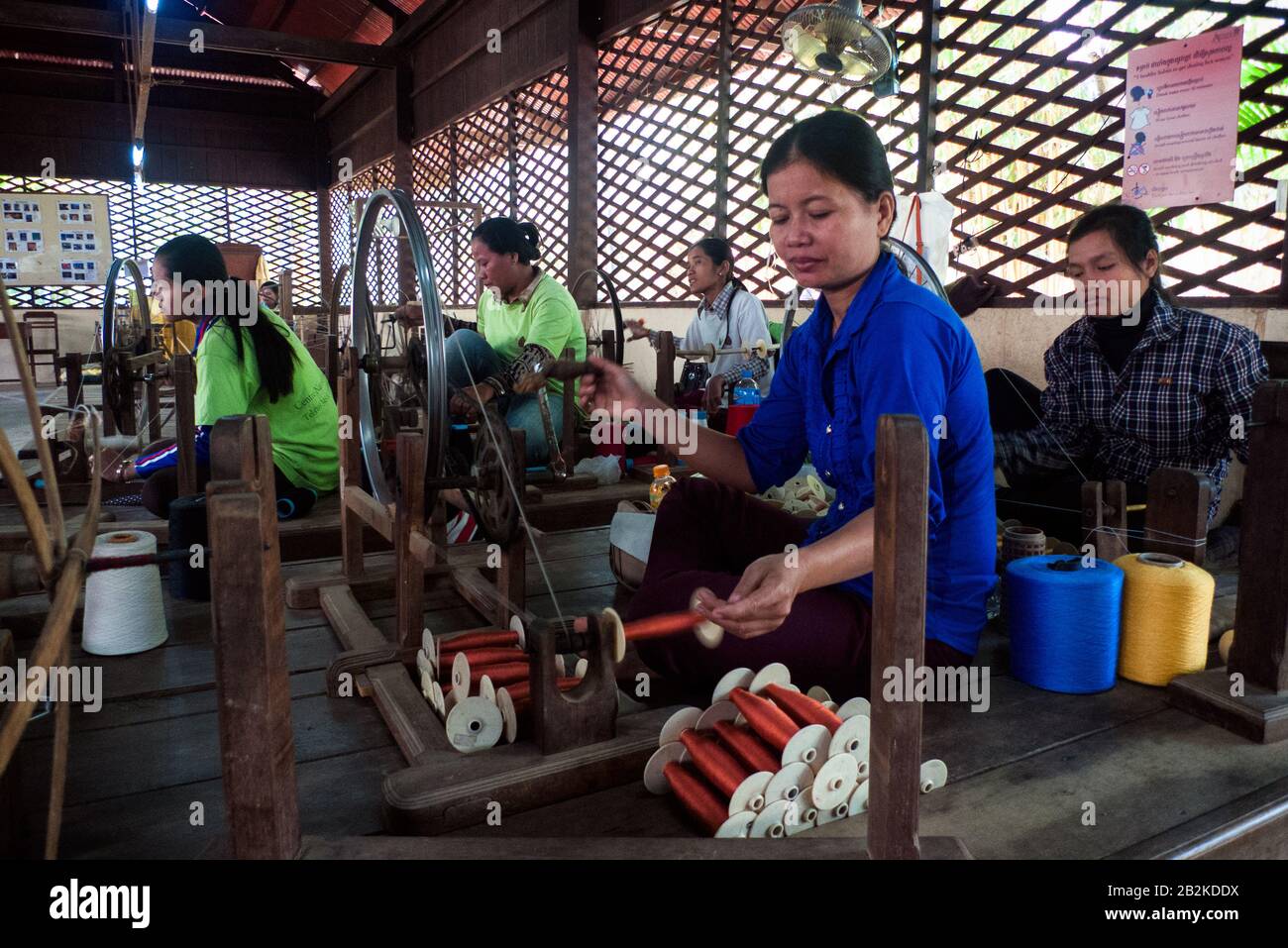 Reeling silk hi-res stock photography and images - Alamy