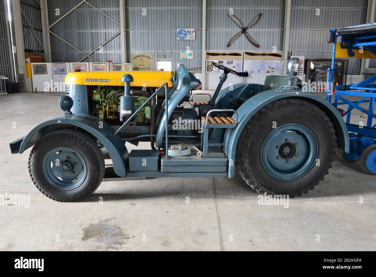 David Brown tractor Stock Photo - Alamy