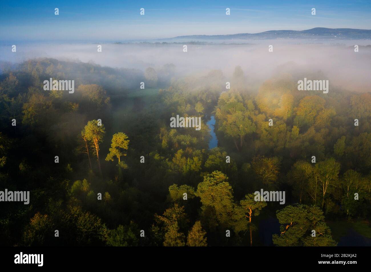Sunrise at Minnowburn, Belfast Stock Photo - Alamy
