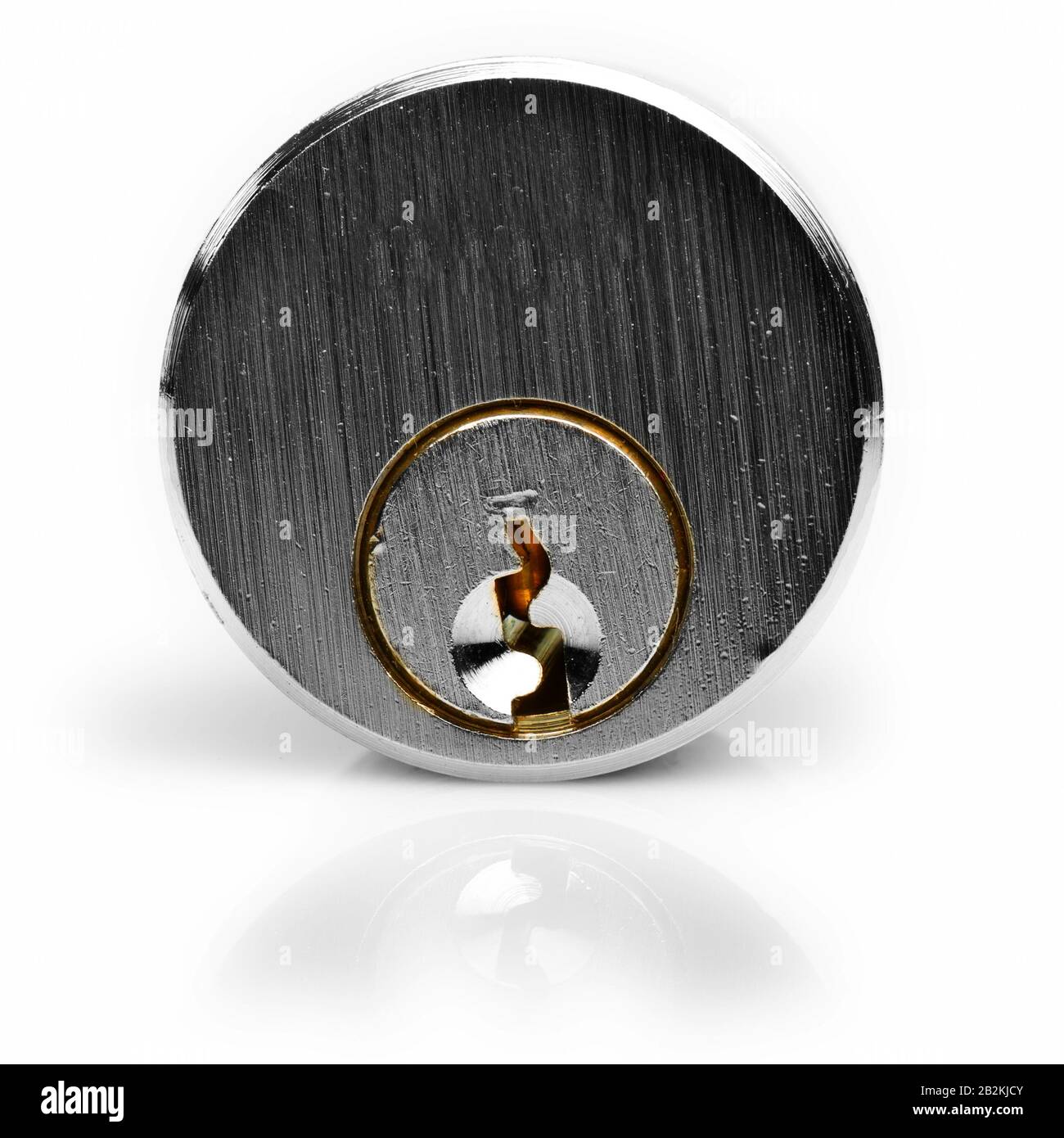 Key Locker Isolated On White Studio Shot Stock Photo - Alamy