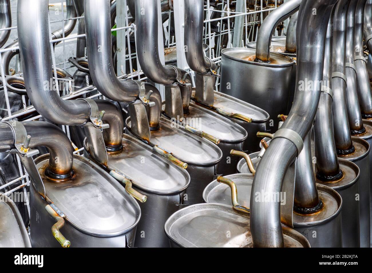 Emission Piping Support Ahead Galvanization Graphic Action Stock Photo ...