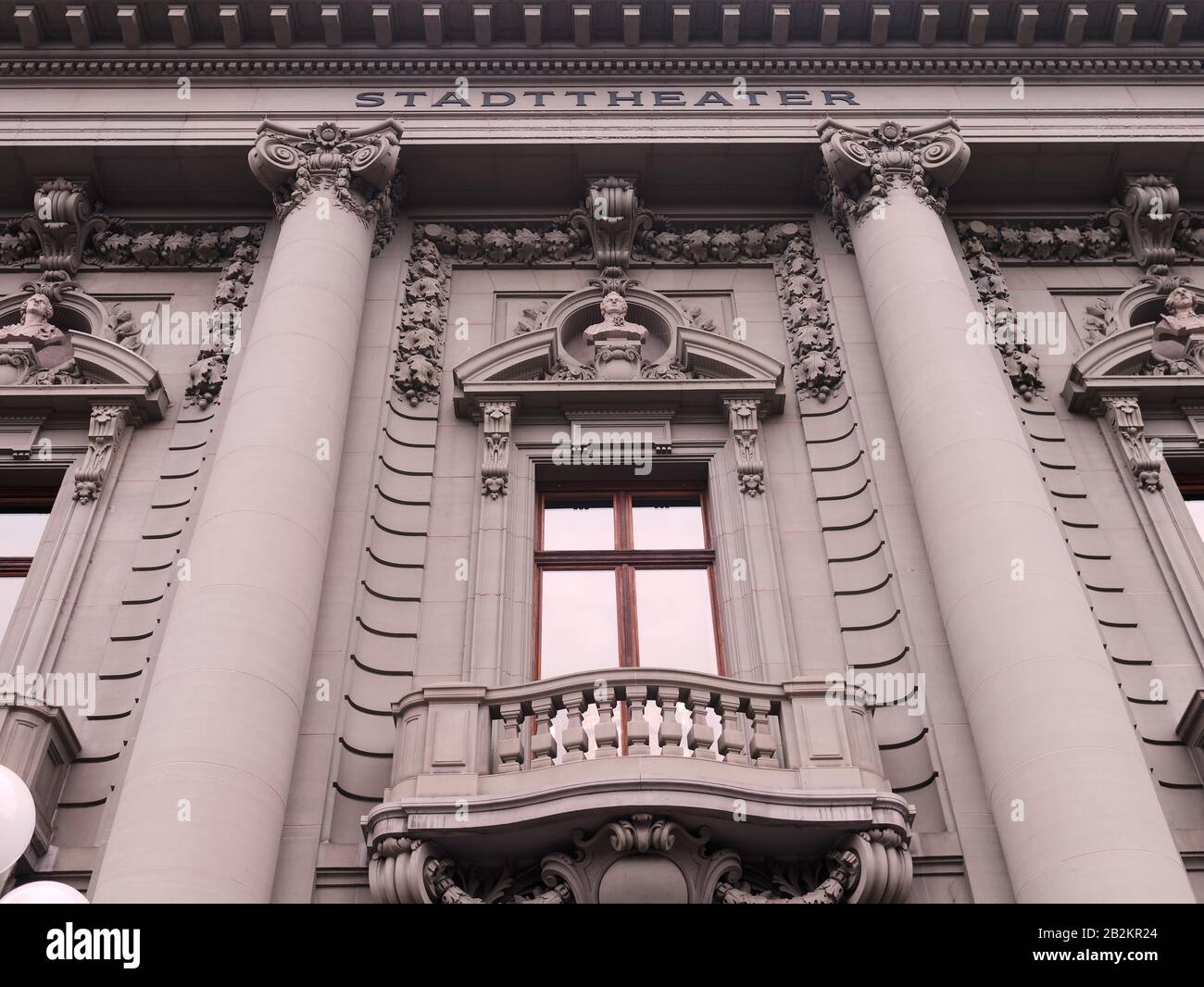 Facade of the Bern Theatre in Bern, Switzerland Stock Photo - Alamy
