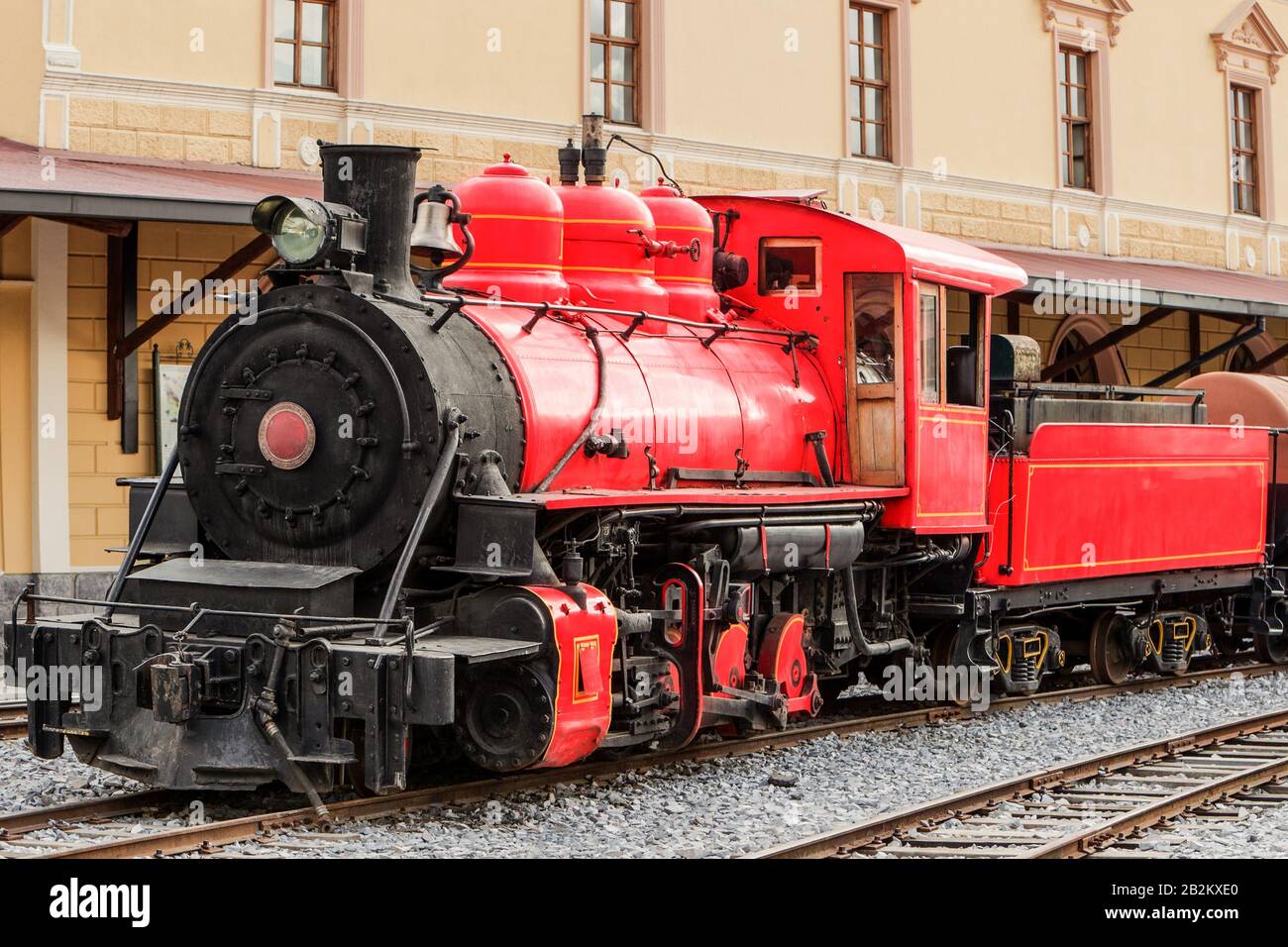 Ecuadorian Steam Locomotive In Cimbacalle Trains Museum Quito Ecuador ...