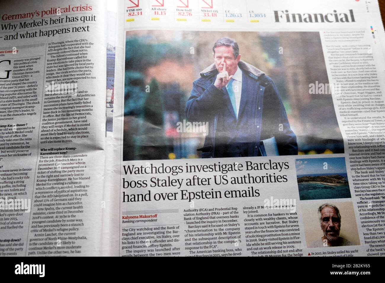 Jeffrey epstein investigation hi-res stock photography and images - Alamy