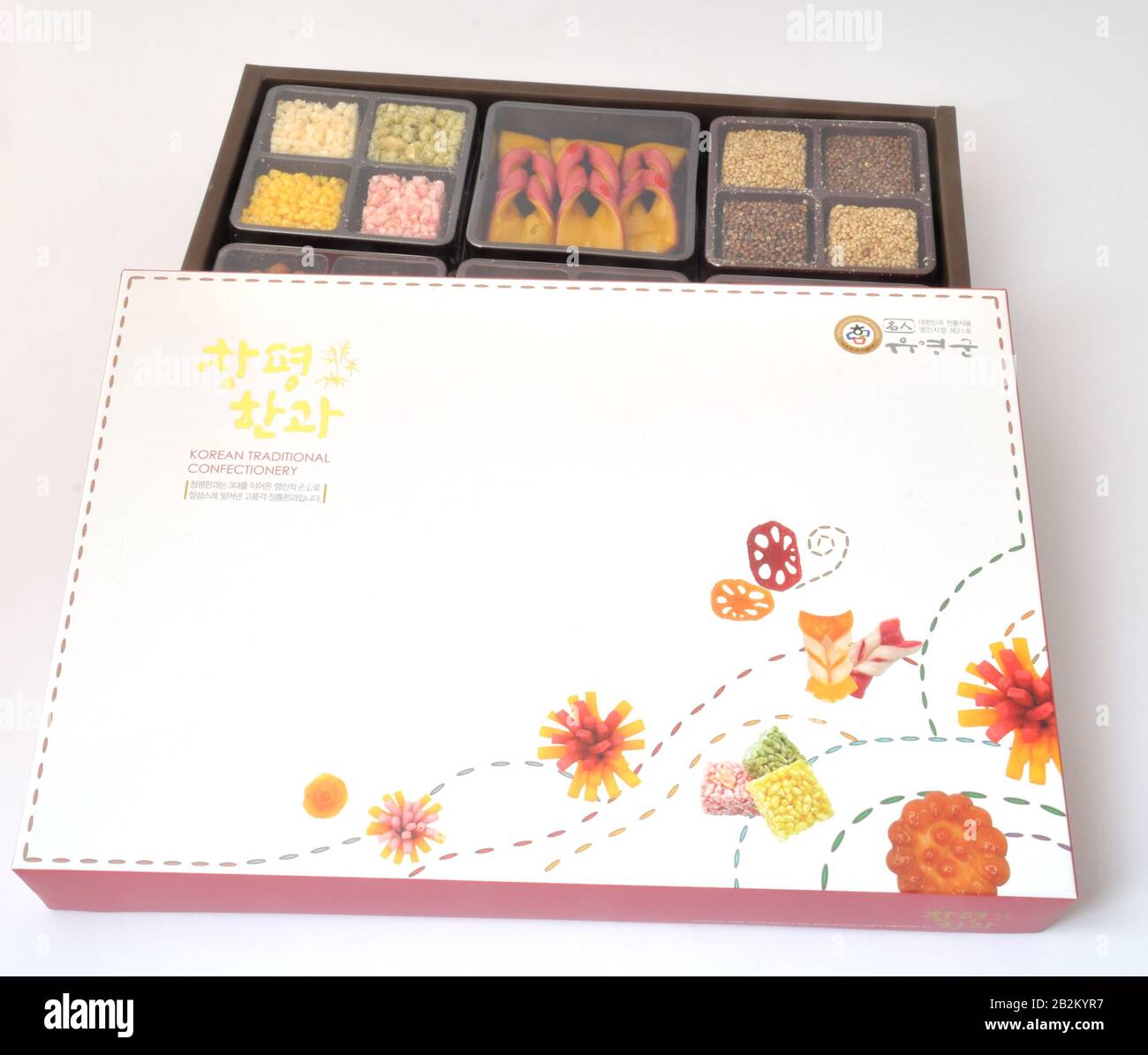 Package of corean cookies Stock Photo - Alamy