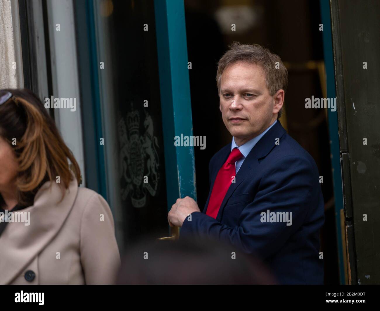 London, UK. 3rd Mar, 2020. Cabinet Ministers leave a meeting at the ...