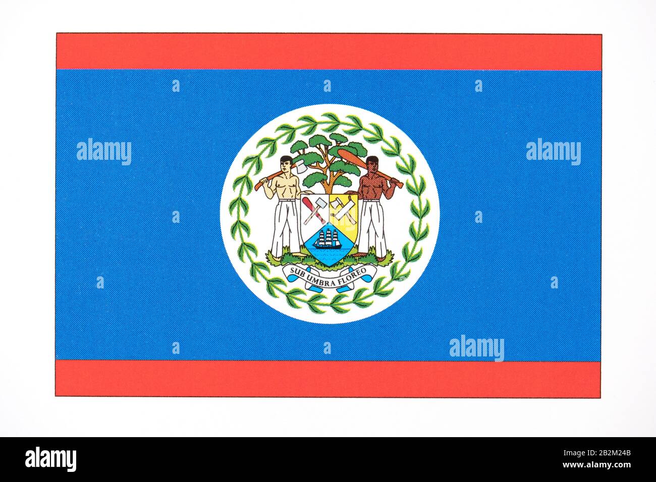 National flag of belize hi-res stock photography and images - Alamy