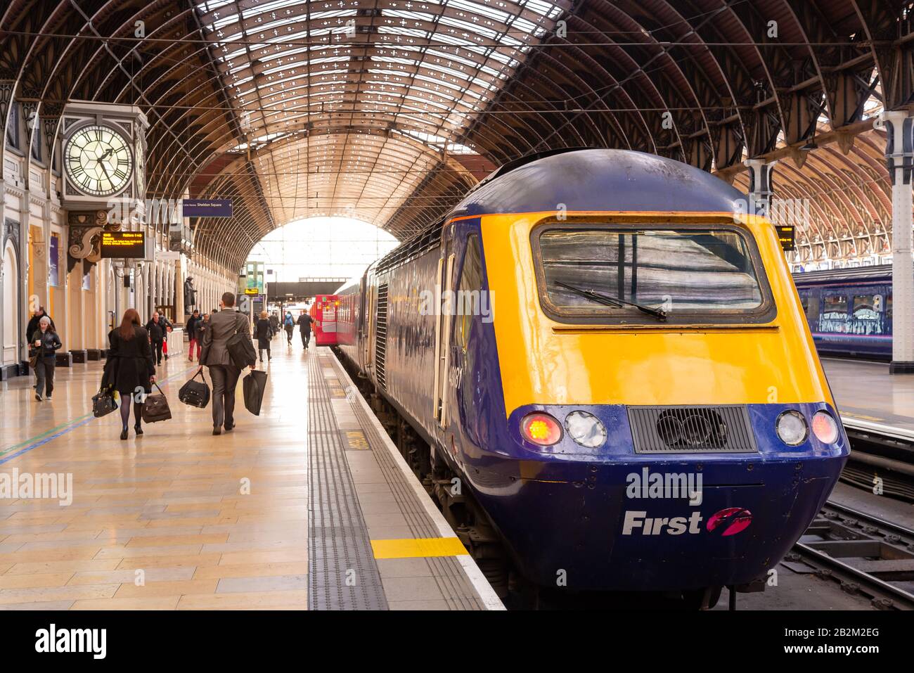 Train uk interior first great western hi-res stock photography and ...