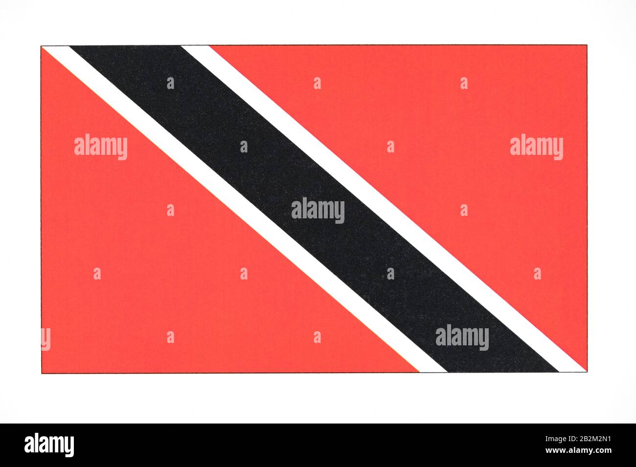 National flag of Trinidad And Tobago Stock Photo - Alamy