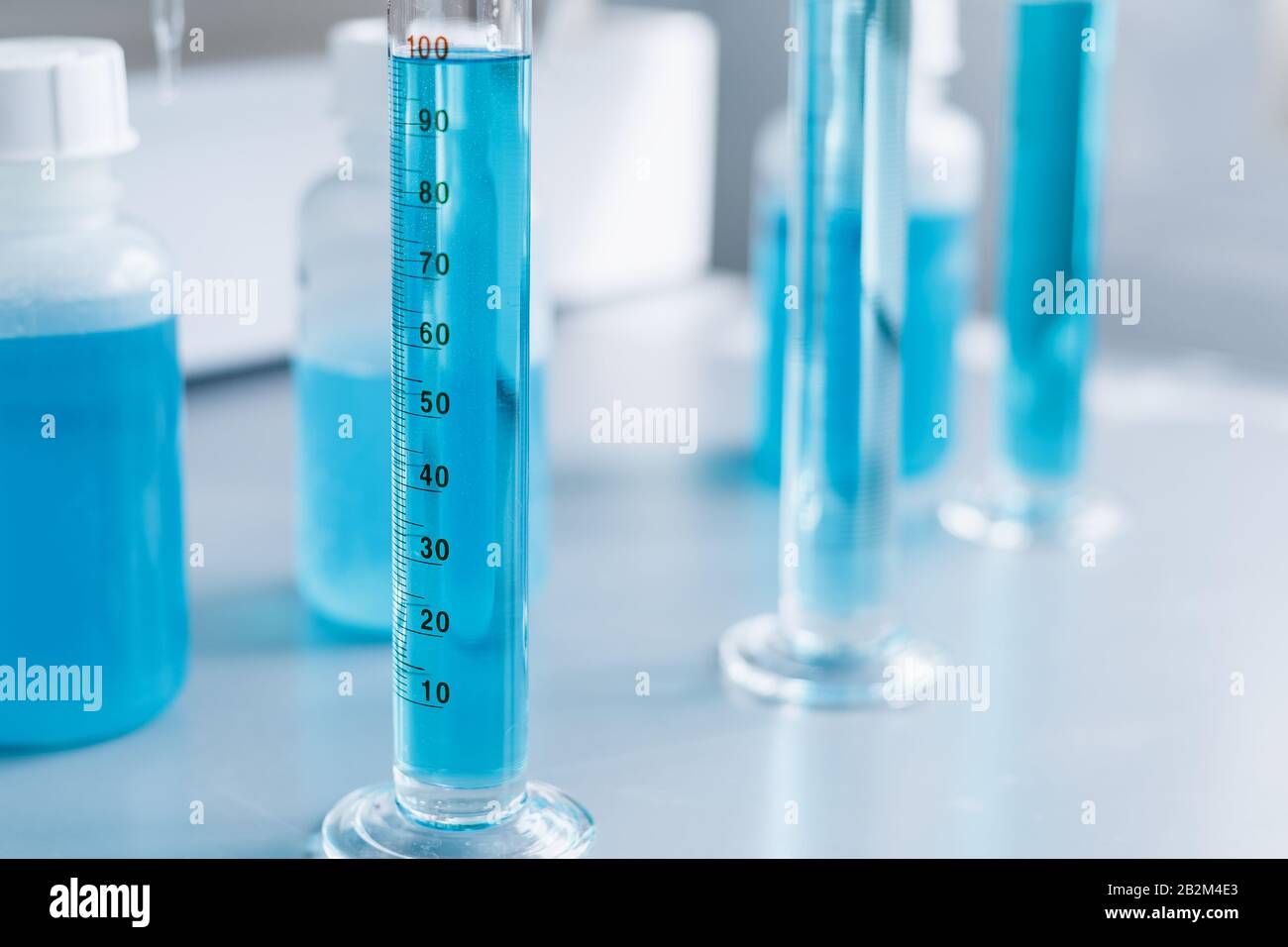 Analysis of the quality of liquids in a chemical laboratory, a device ...