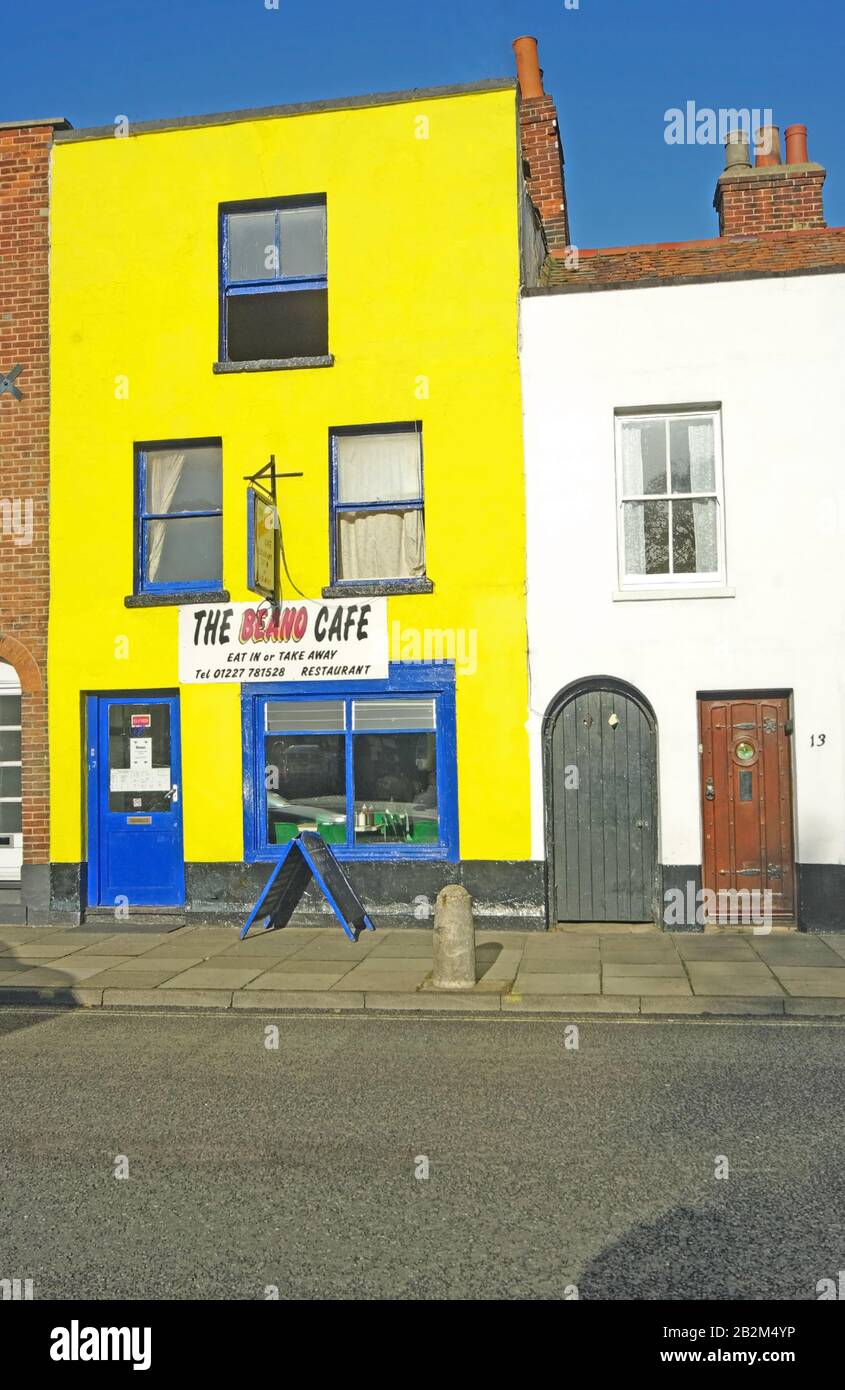 Canterbury, Kent Cafe Stock Photo - Alamy