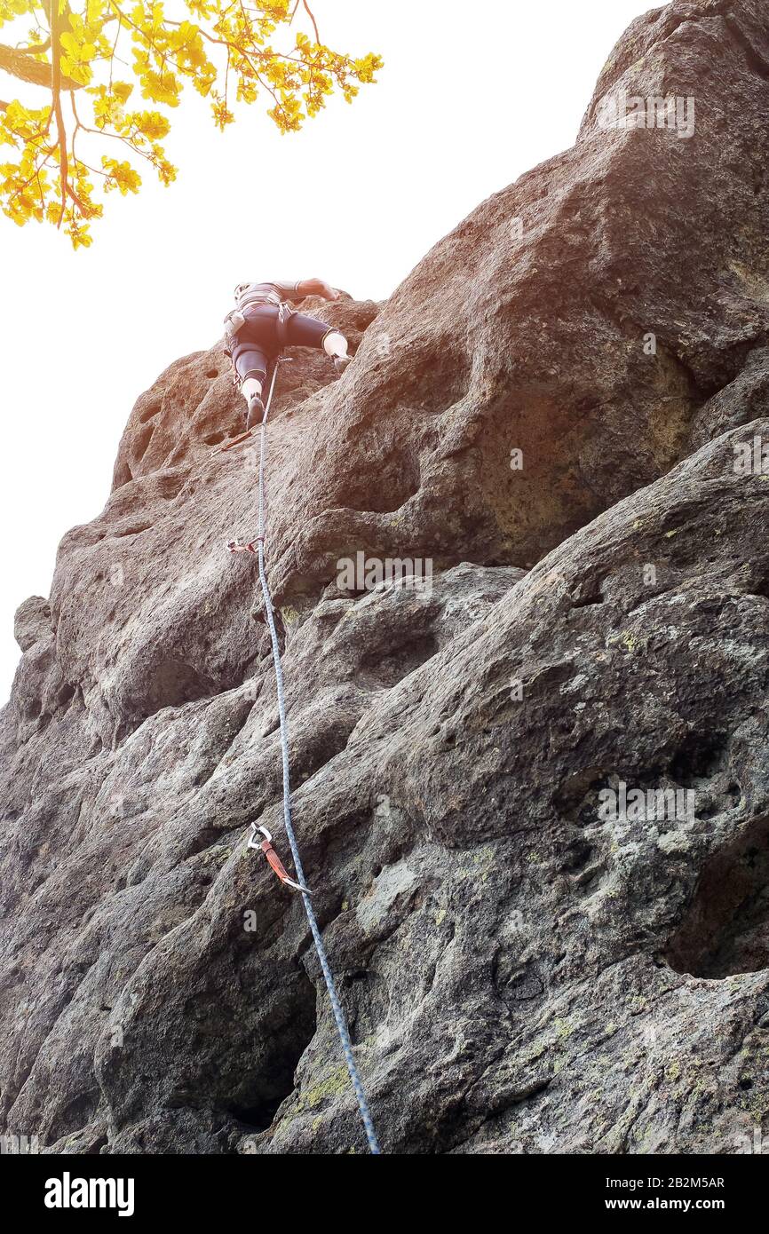 Obstacles to the summit hi-res stock photography and images - Alamy