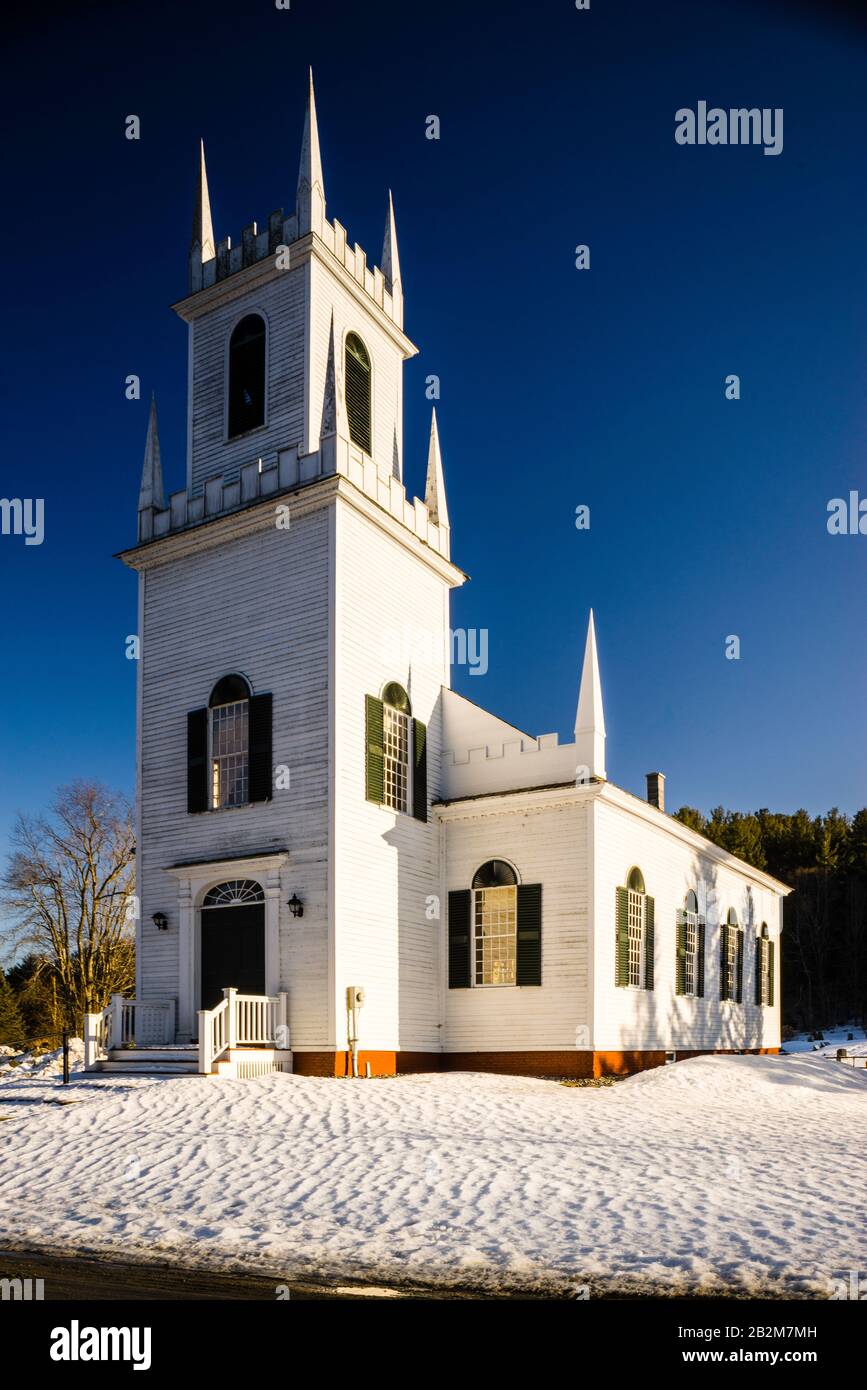 Christ Church Guilford, Vermont, USA Stock Photo - Alamy